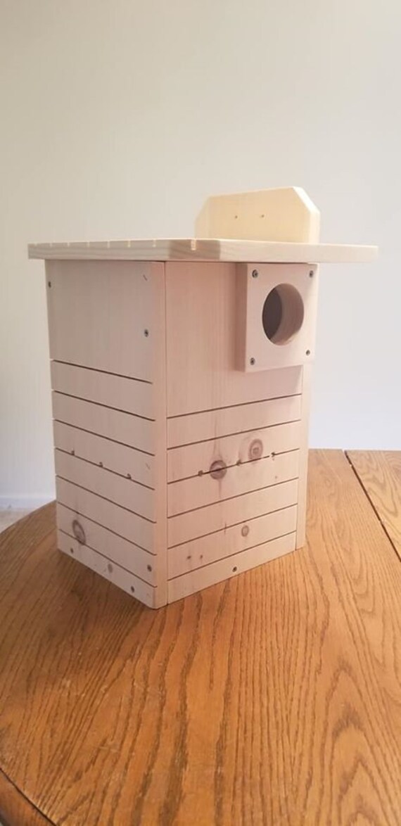 Basic Squirrel Nesting Box Made To Order Etsy