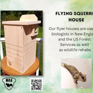 Flying Squirrel House, Northern Flying Squirrel House, Southern Flying ...