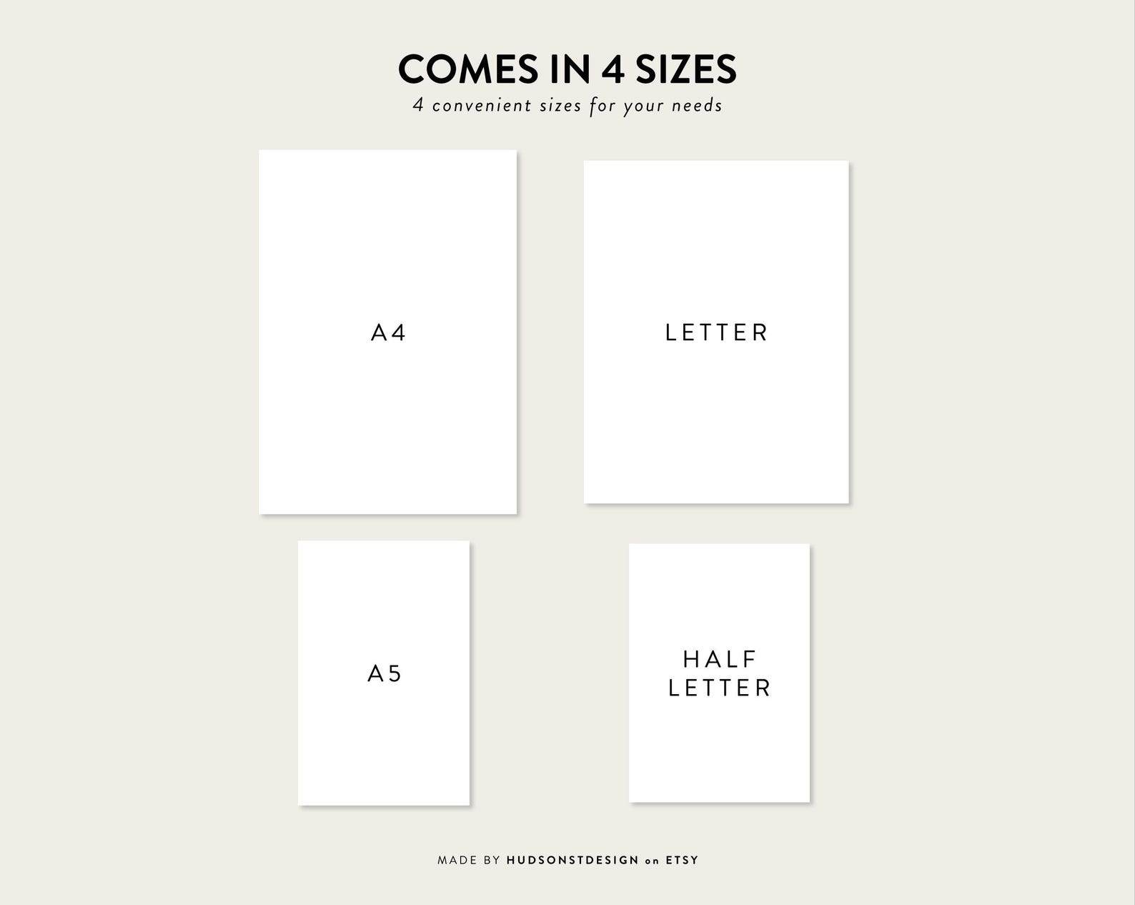 Printable Daily Planner PDF - Daily Schedule and to Do List - Undated ...