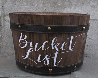 Bucket list sign | Etsy