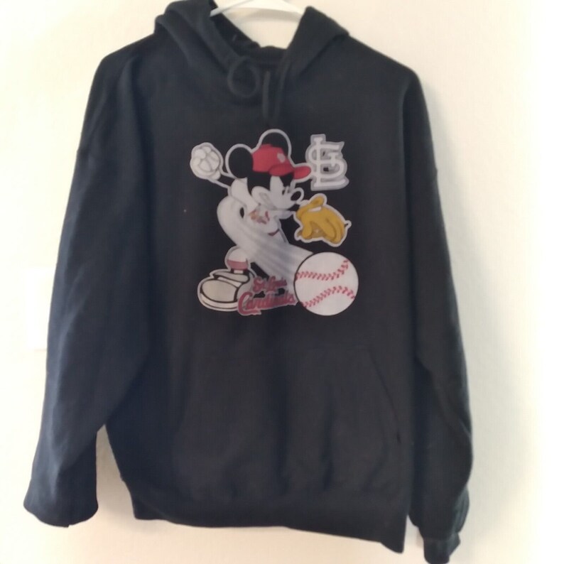 St Louis Cardinals Disney Mickey Mouse Pitcher Shirt Size Medium MLB ...