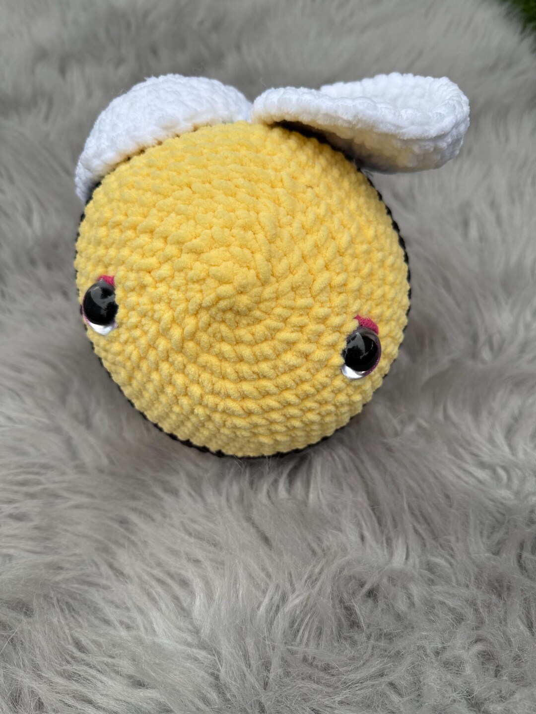 Jumbo Crochet Bee - Etsy