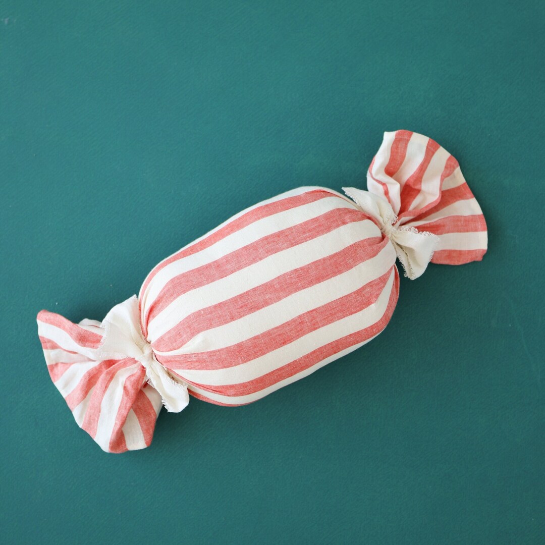 Peppermint Candy Pillow for Christmas, Fun Christmas Decoration ...