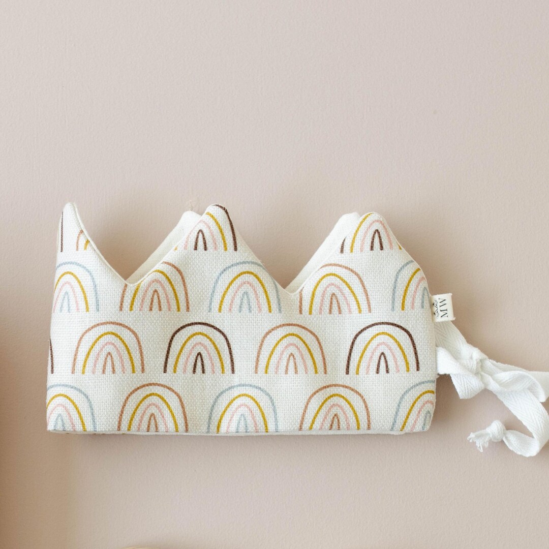Fabric Crown Sewing Pattern PDF, Birthday Crown Pattern, Fabric Crown ...