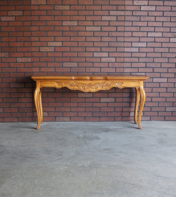 Console Table Sofa Table French Provincial Console Country French Sofa Table by Drexel Heritage Etsy