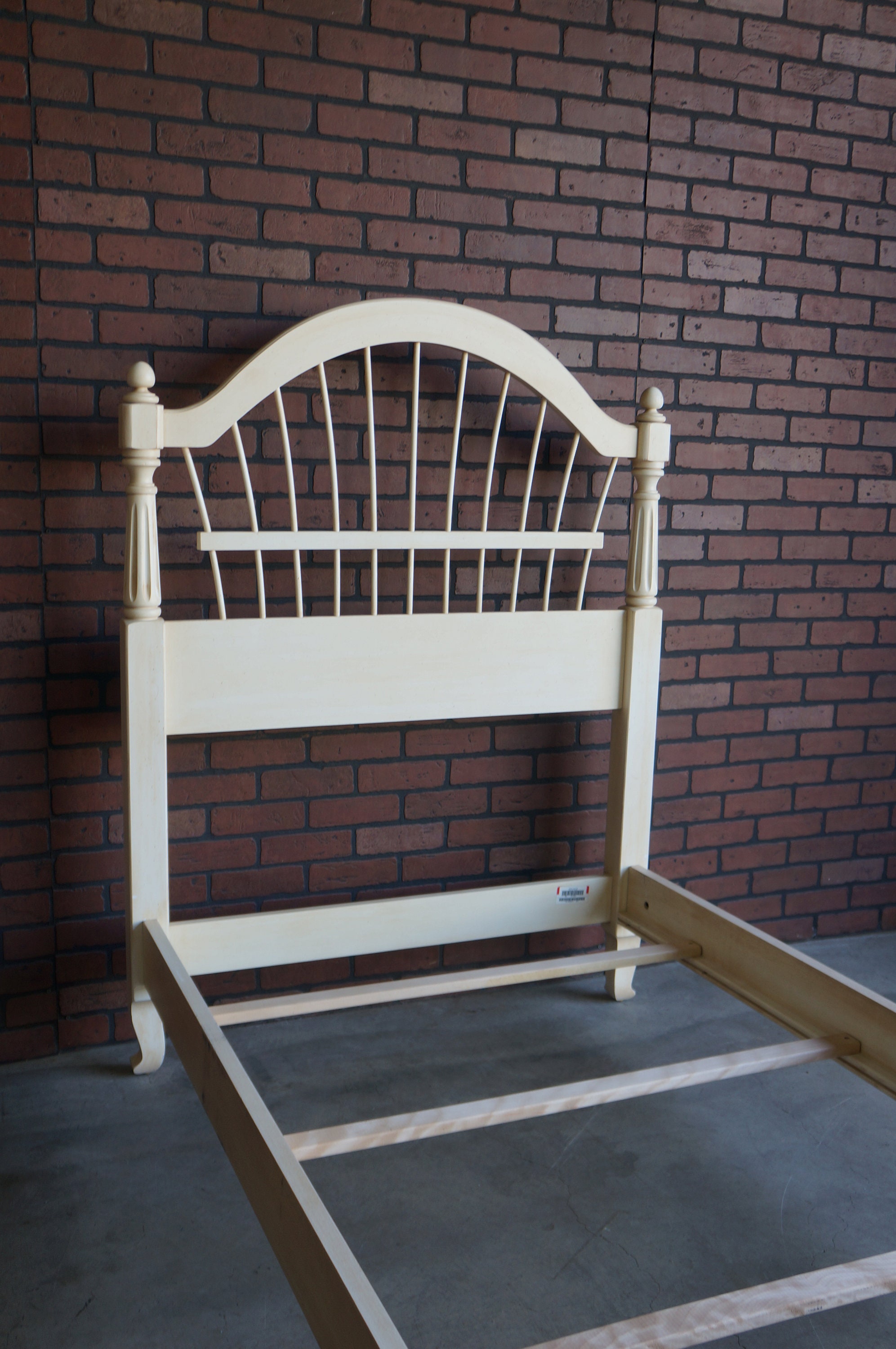 Twin Bed Frame ~ Country Cottage Bed ~ Country French Wheatback Bed by ...