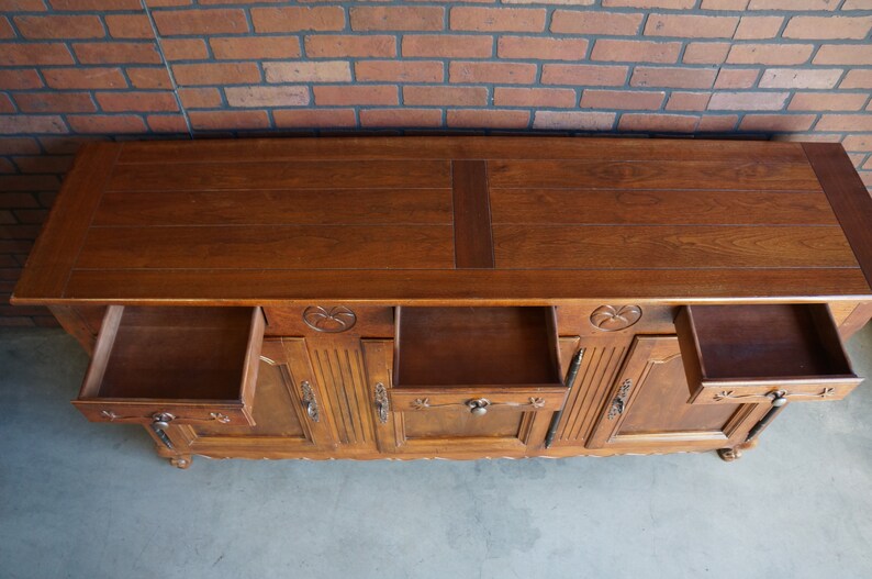Sideboard French Provincial Buffet Pierre Deux French Country Cabinet ...