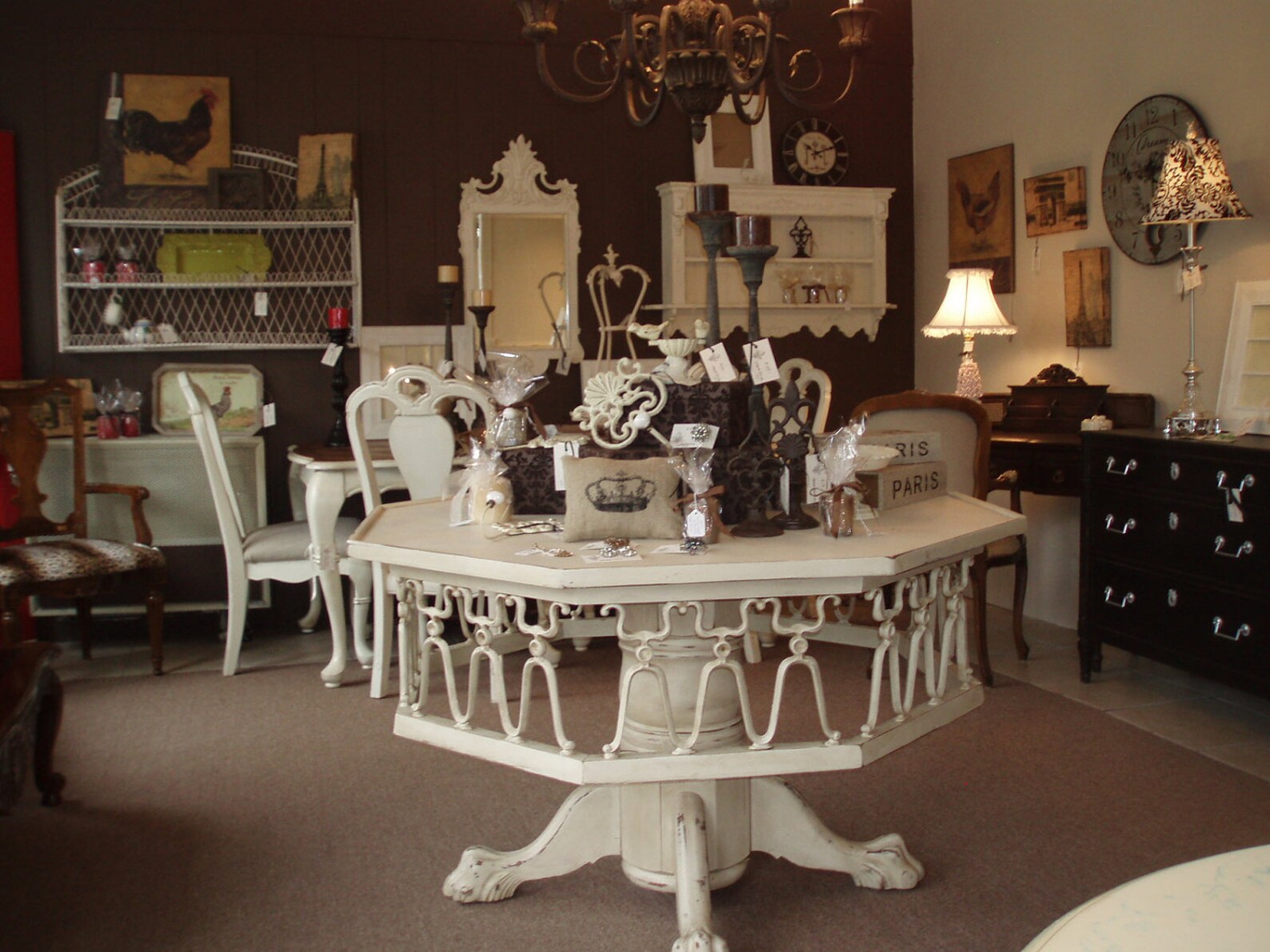 Entry Table Display Table Custom Wood and Iron Table - Etsy