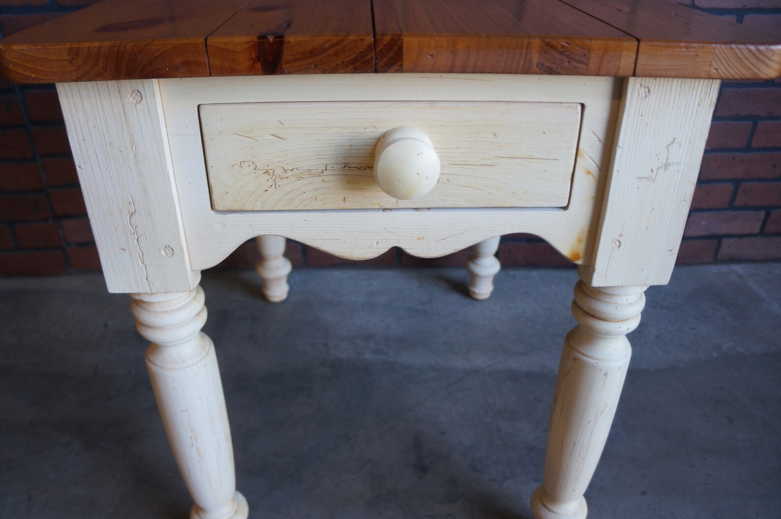 End Table ~ Chairside Table ~ Cottage End Table ~ Farmhouse Pine End ...