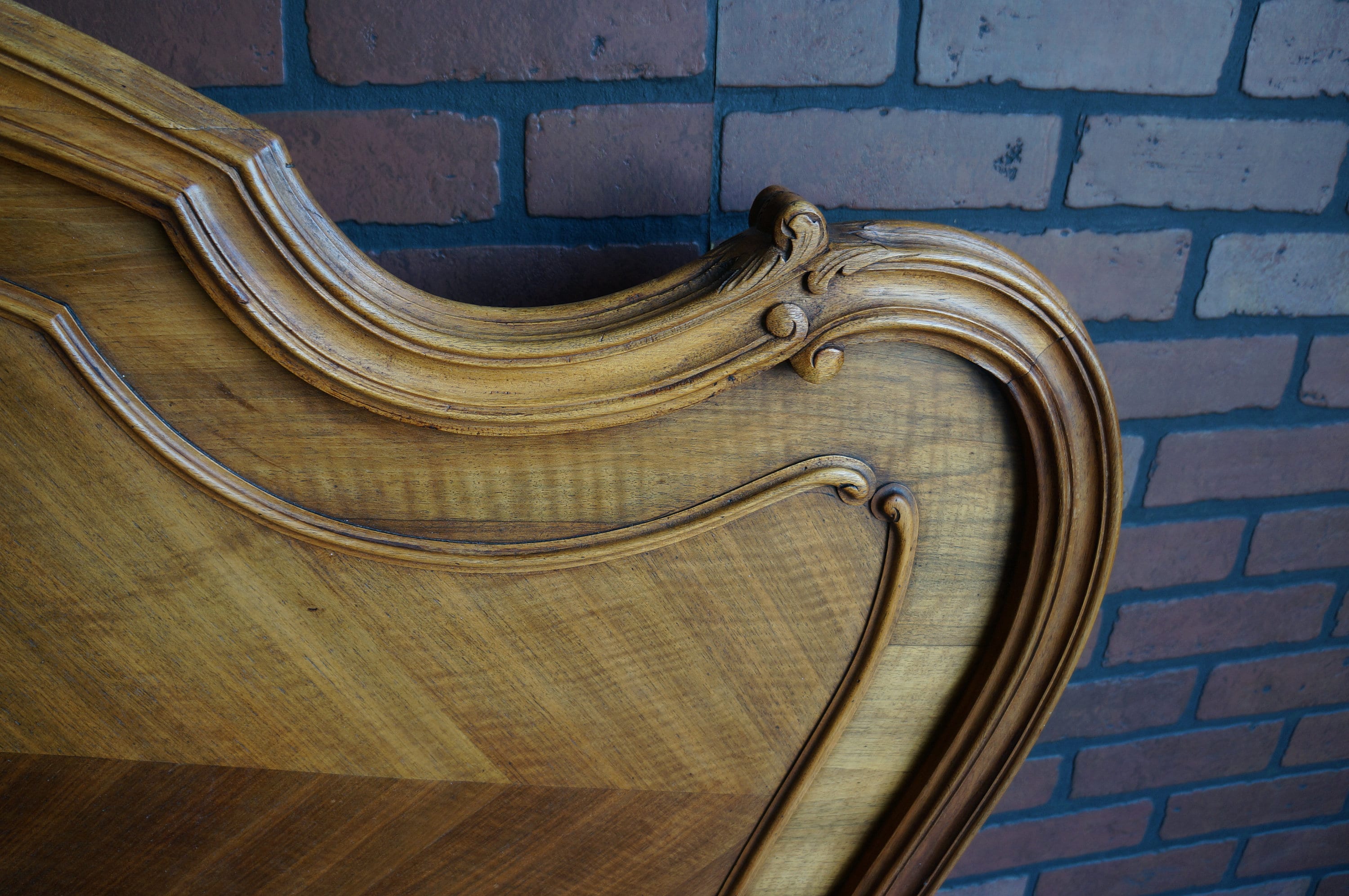 Antique French Rococo Full Bed ~ Double Bed Frame ~ French Bed ~ Louis ...