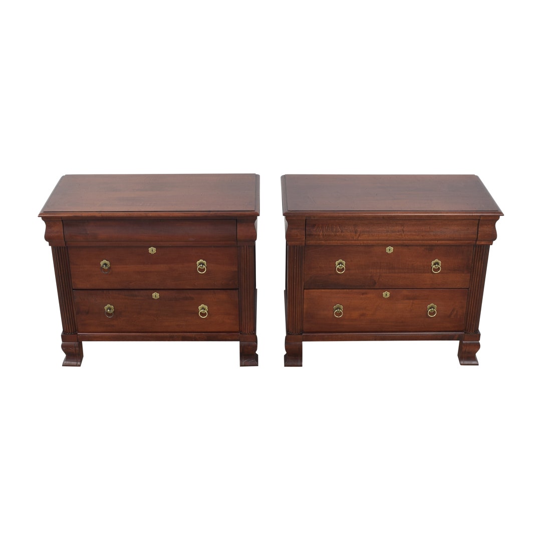 Nightstands ~ Bedside Chests ~ Night Tables ~ Ethan Allen British ...