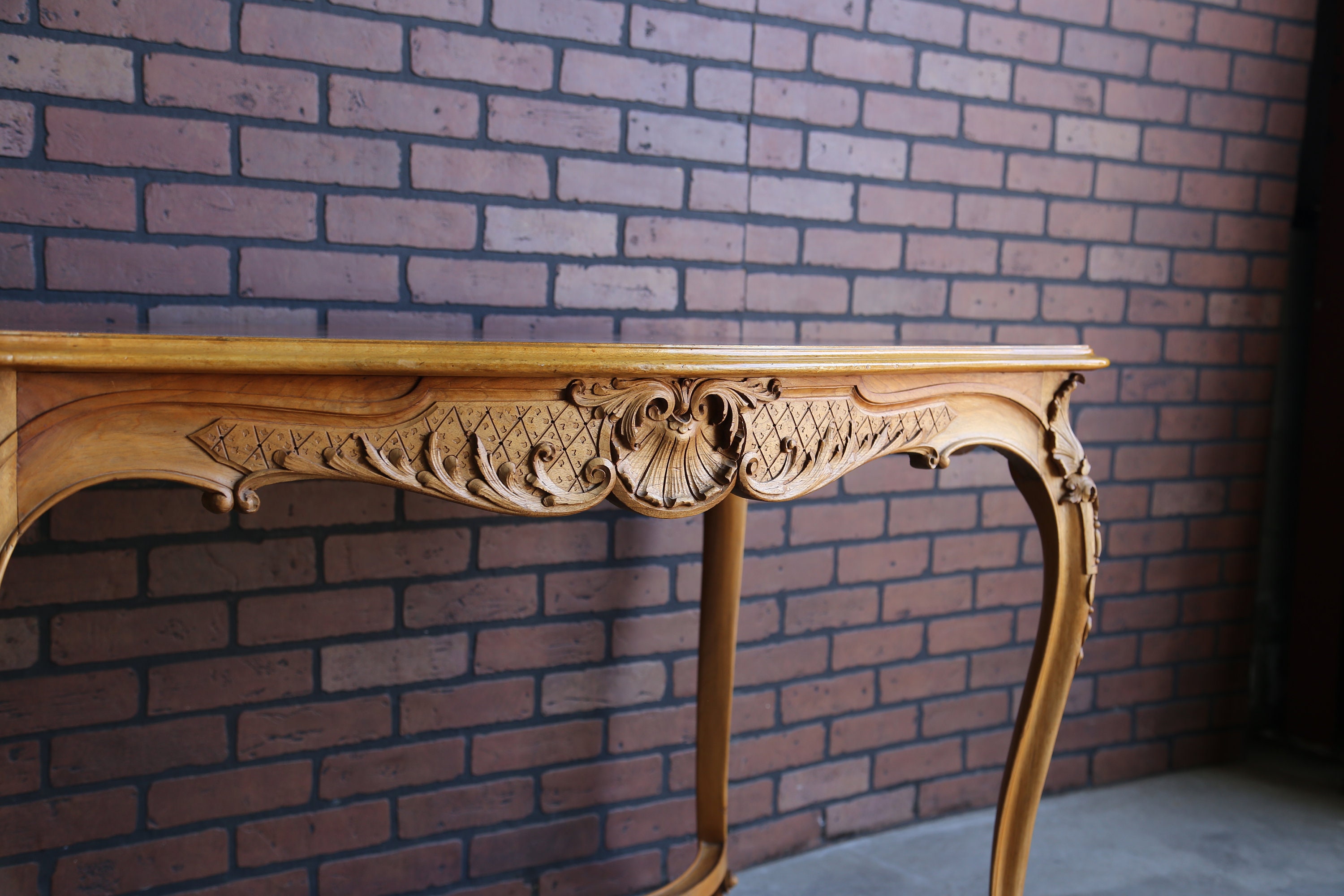 Antique French Table ~ Louis XV Carved Console Table ~ French ...