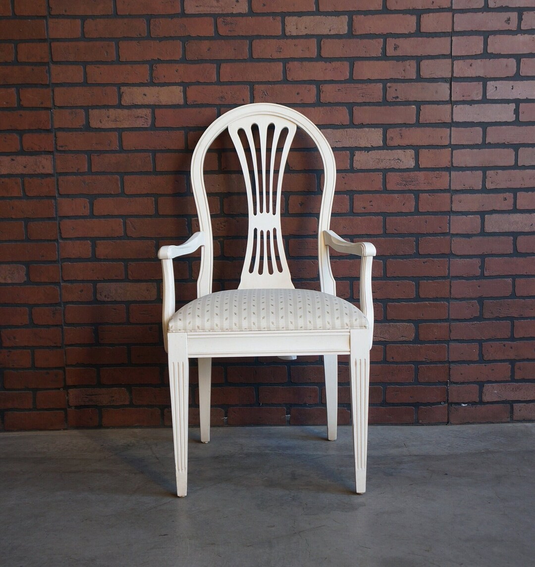 Dining Arm Chair ~ Desk Chair ~ Splat Back Chair ~ Swedish Home Balloon ...