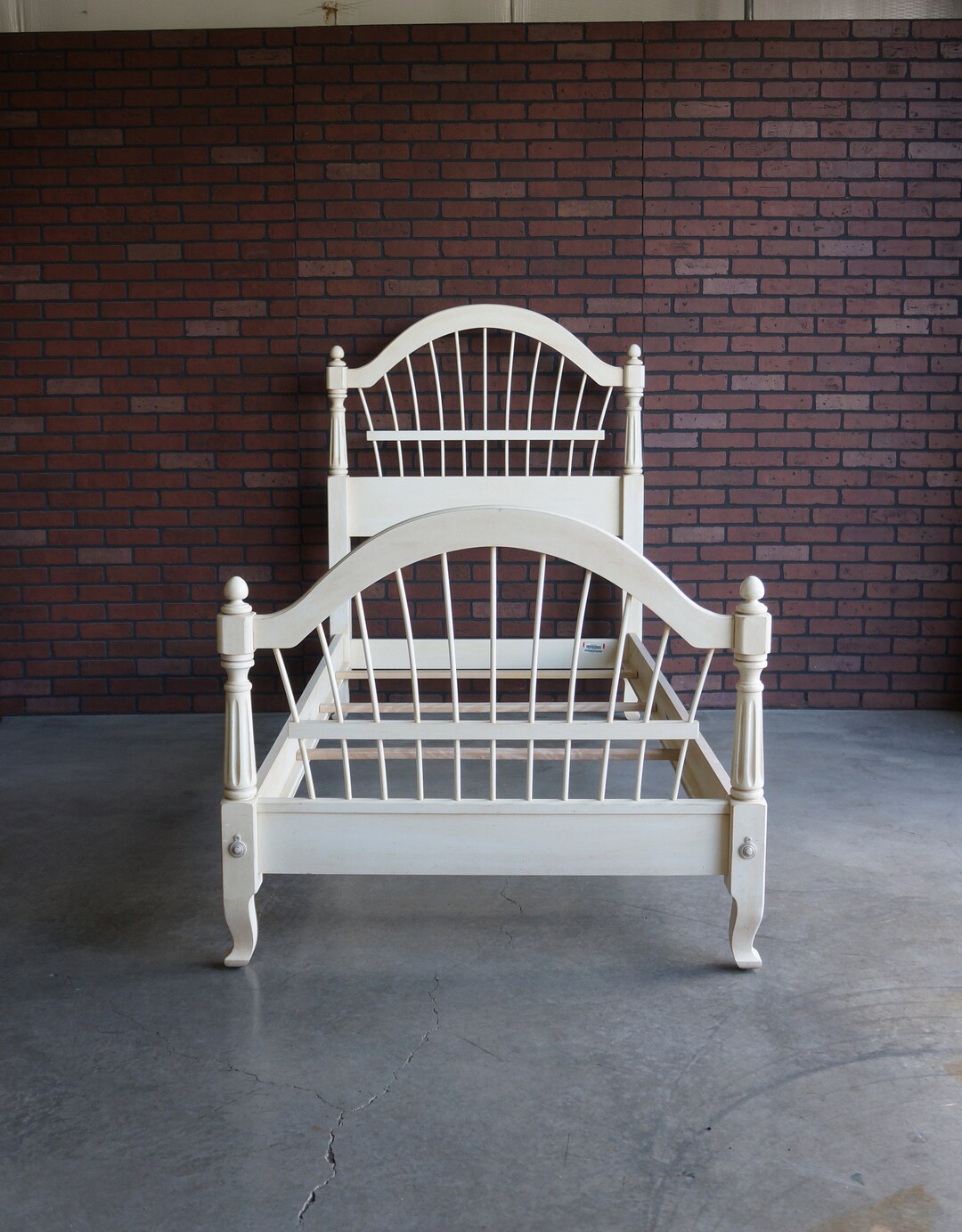 Twin Bed Frame ~ Country Cottage Bed ~ Country French Wheatback Bed by ...
