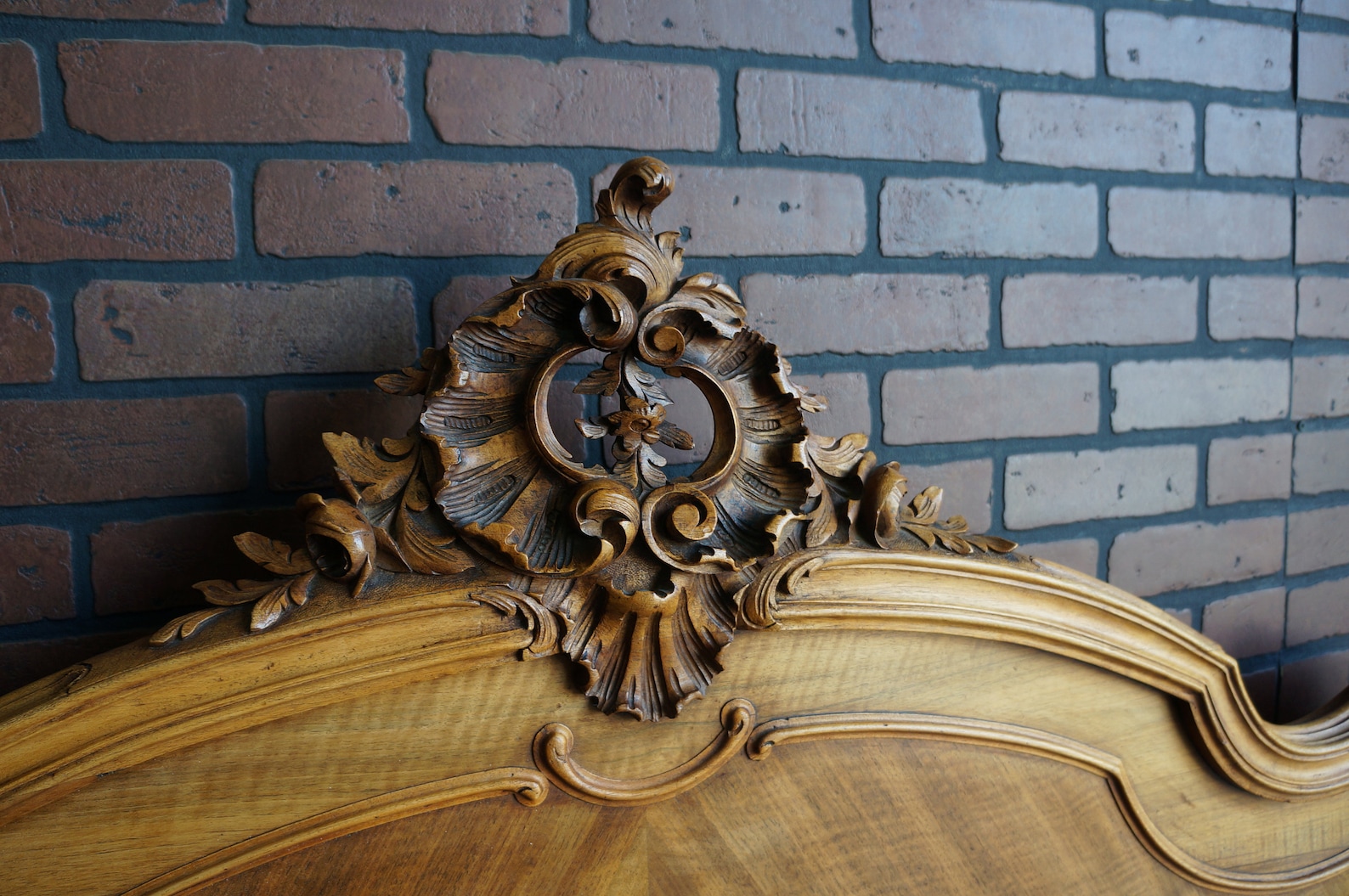 Antique French Rococo Full Bed ~ Double Bed Frame ~ French Bed ~ Louis ...