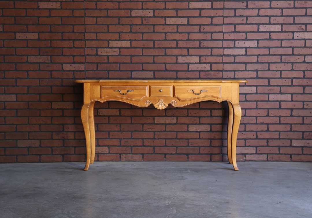 Console ~ Entry Table ~ Hall Table ~ Country French Sofa Table by Ethan ...