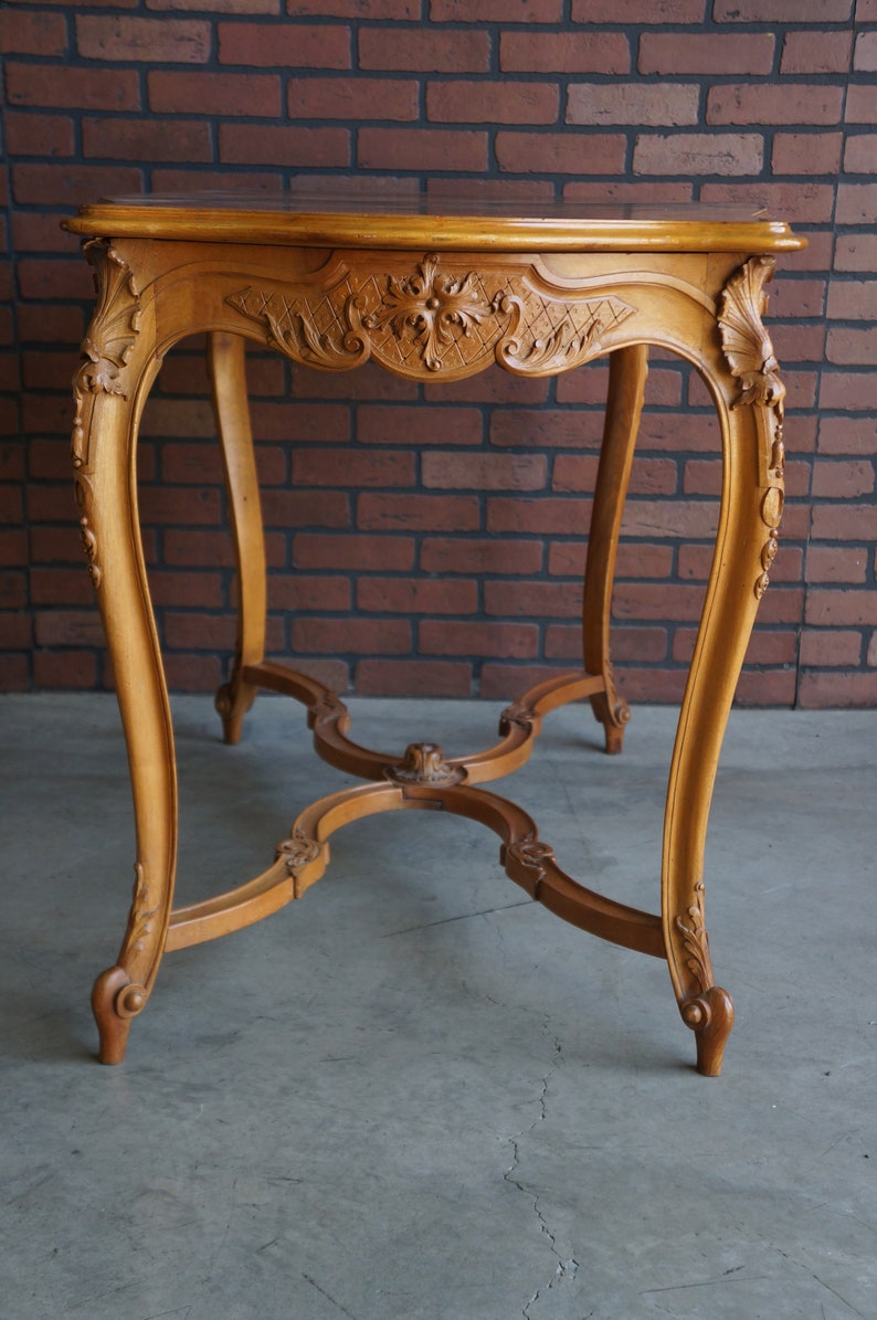 Antique French Table ~ Louis XV Carved Console Table ~ French ...