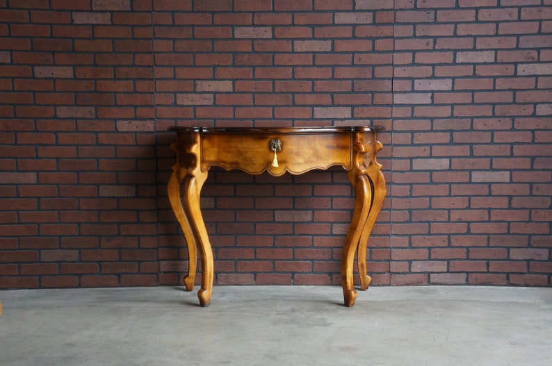 Console Country French Entry Table French Provincial Hall - Etsy