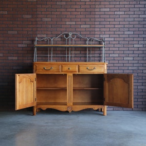 Sideboard ~ Country French Buffet ~ Baker's Rack ~ French Provincial ...