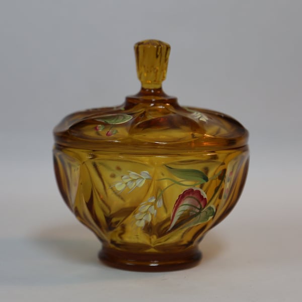Fenton Glass Box With Lid - Etsy