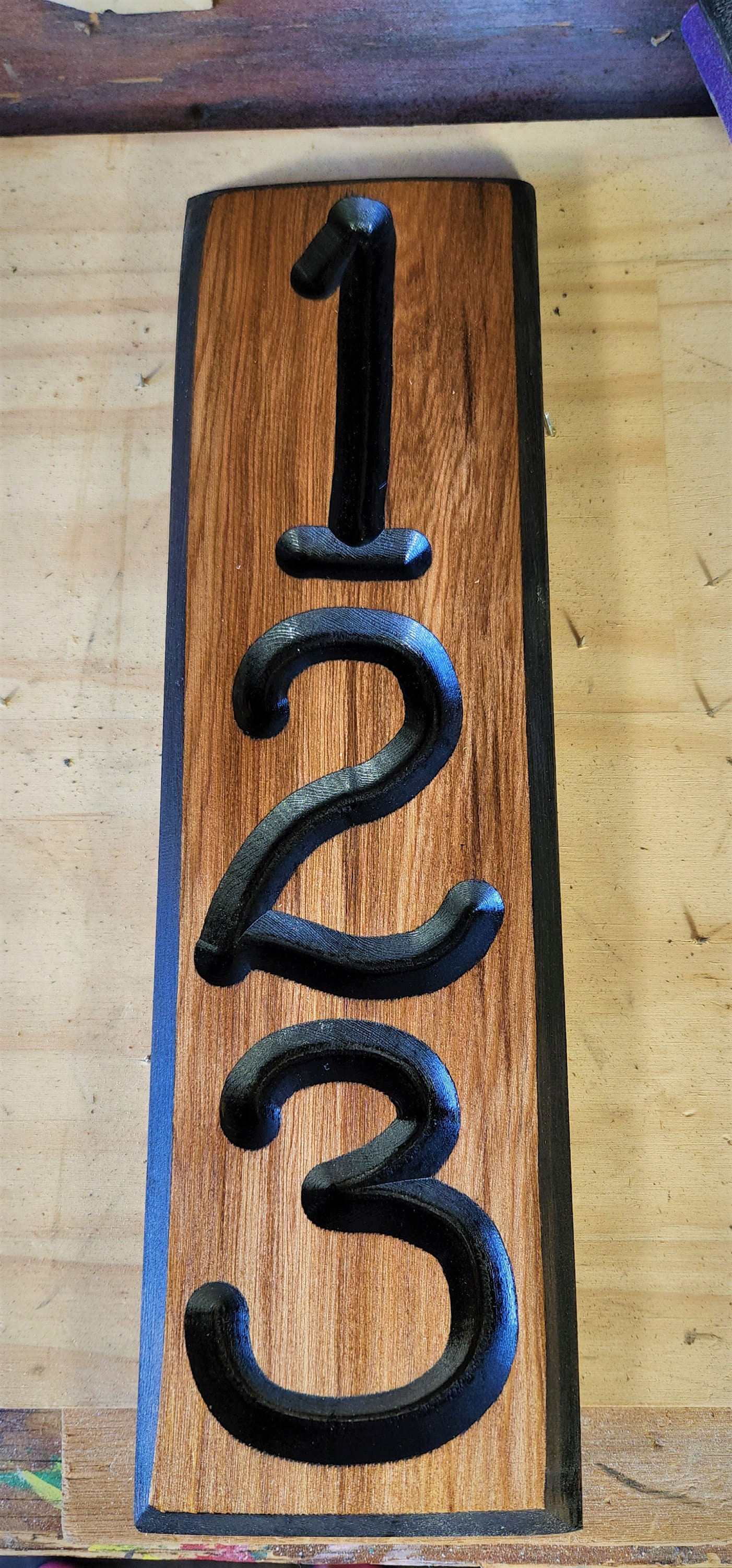 Personalized House Number Sign House Number Sign House - Etsy