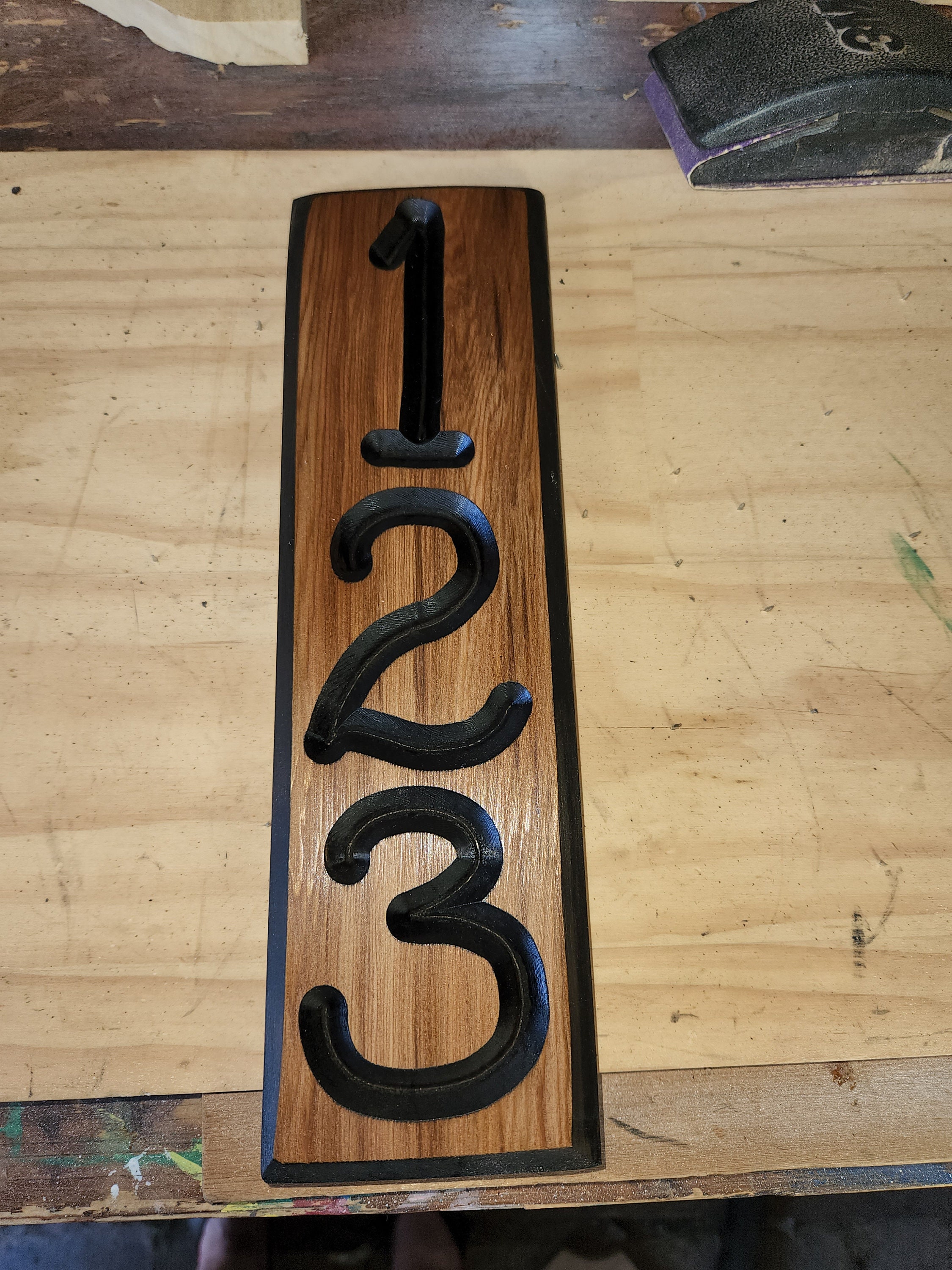 Personalized House Number Sign, House Number Sign, House Numbers ...