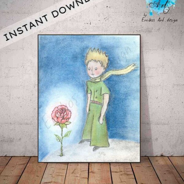 The Little Prince Print - Etsy