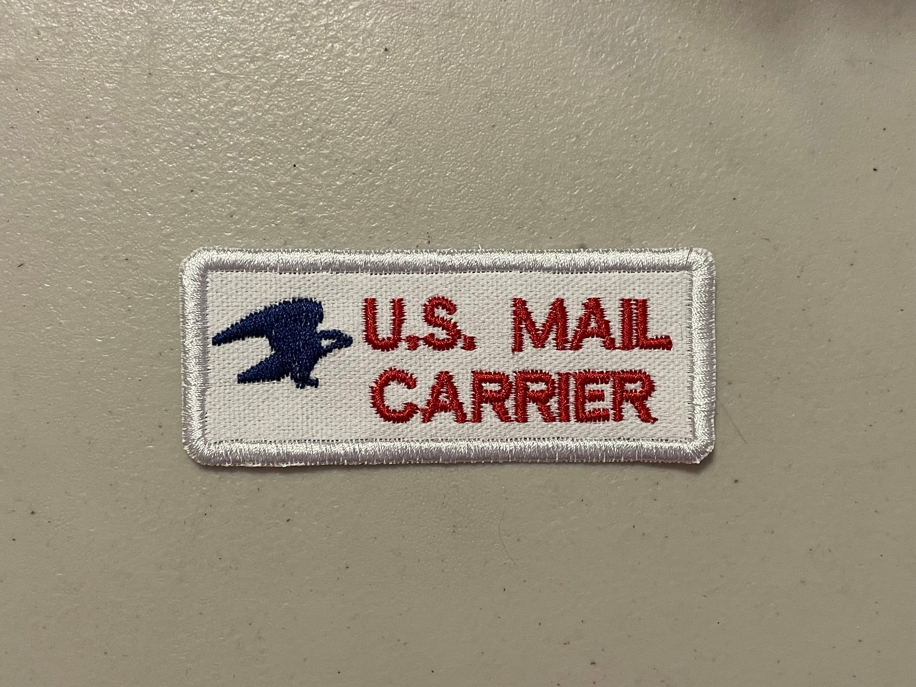 USPS Mail Carrier Embroidered IRON-ON Patch/buy 4 Get 1 Free! - Etsy