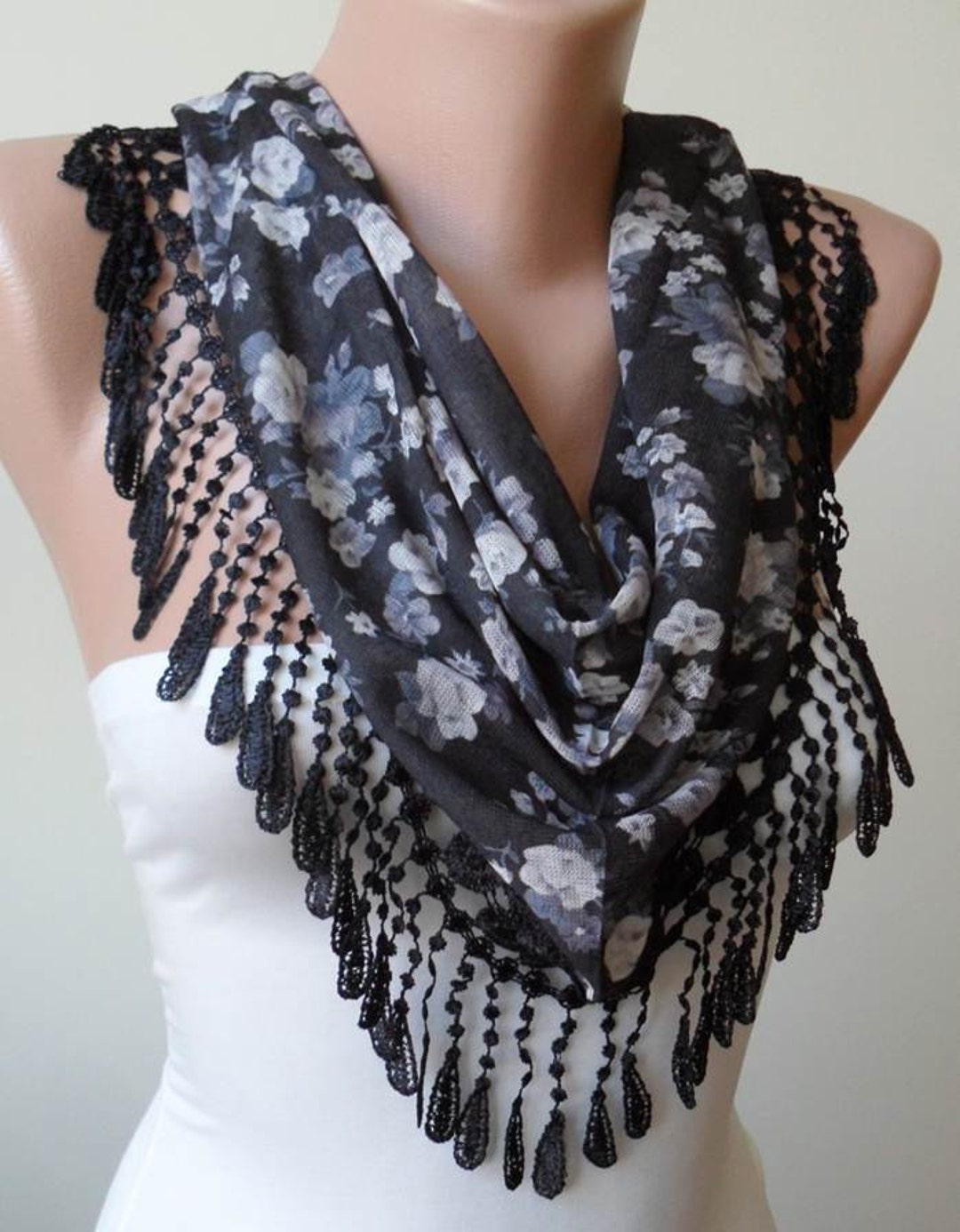 Unique Scarf Shawl Gift Scarf Women Gift Scarf Personalized Gift Ideas ...