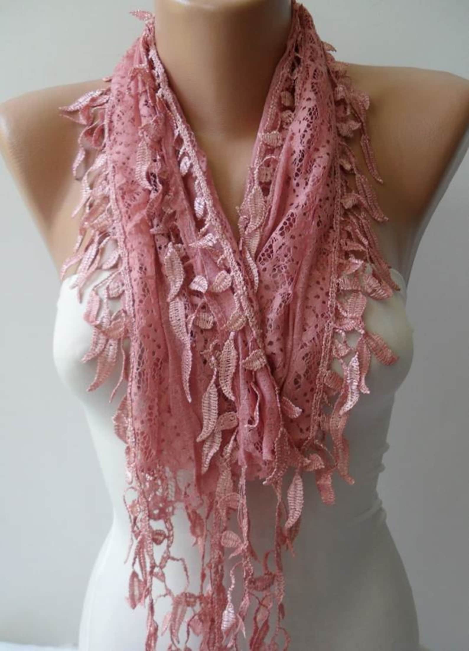 Unique Lace Scarf Shawl Gift for Her Women Gift Scarf Personalized Gift ...