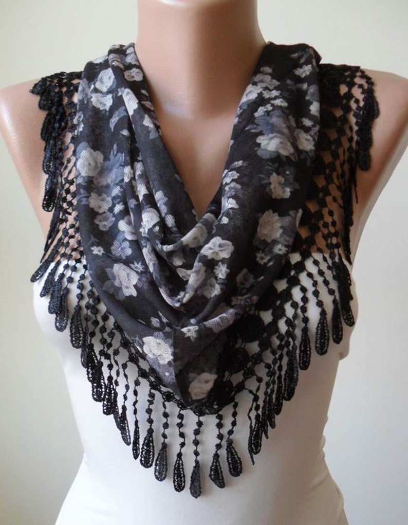 Unique Scarf Shawl Gift Scarf Women Gift Scarf Personalized - Etsy