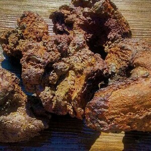 Stacking Red Lava Rock Natural Fire Red Color 5-7" 5 Pc Hand Collected ...