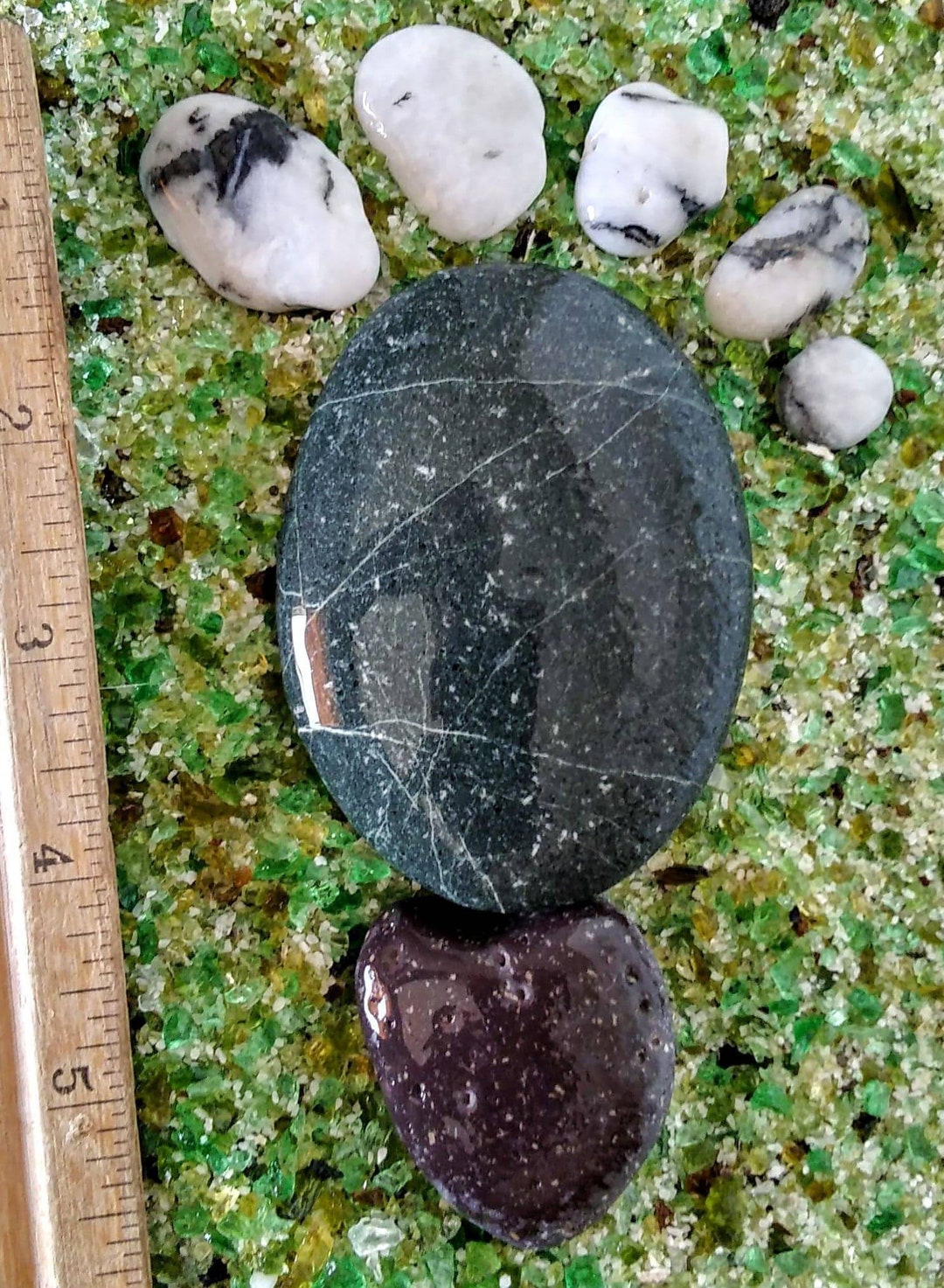 Aquarium Rock Footprint in the Sand Quartz #footprint1 - Etsy