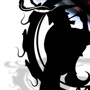 UNFRAMED Pied Piper Piped Piper Art Artwork Fairy Tale Fable Paper ...