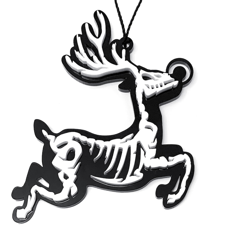 Reindeer Skeleton - Etsy