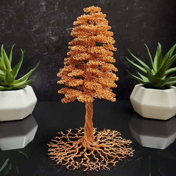 Copper Wire Tree - Etsy