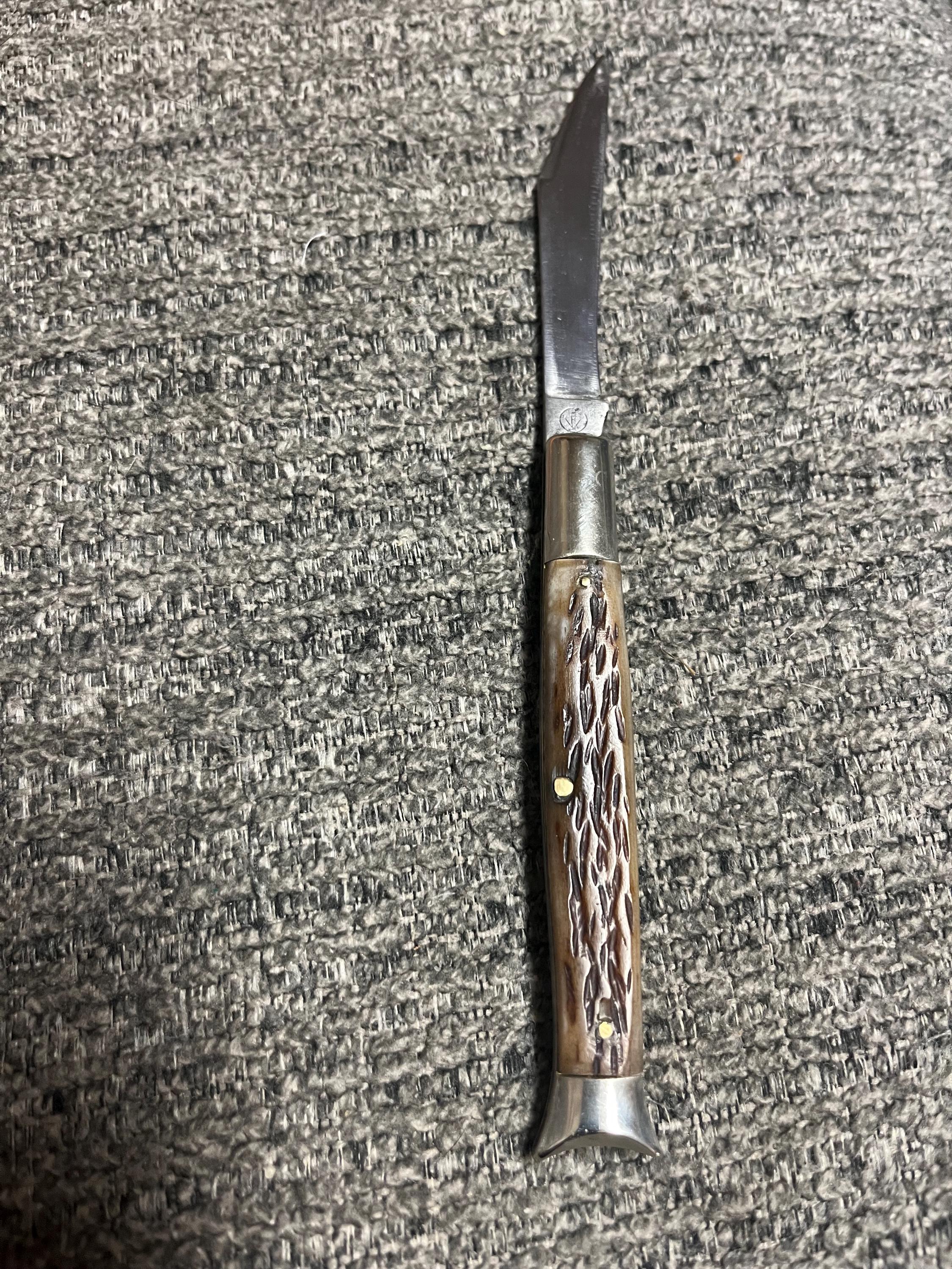 Rare 1920s Valley Forge Boker Bone Fishtail Pocket Knife/hunting - Etsy