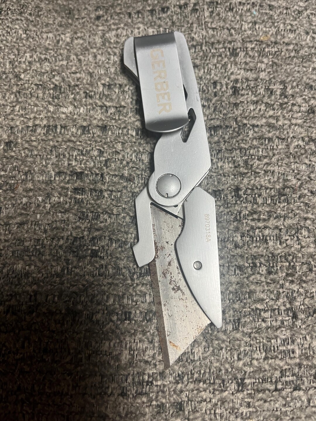 2000-05 Gerber Knife Cutlery /gerber Gear/utility Razor Locking Single ...