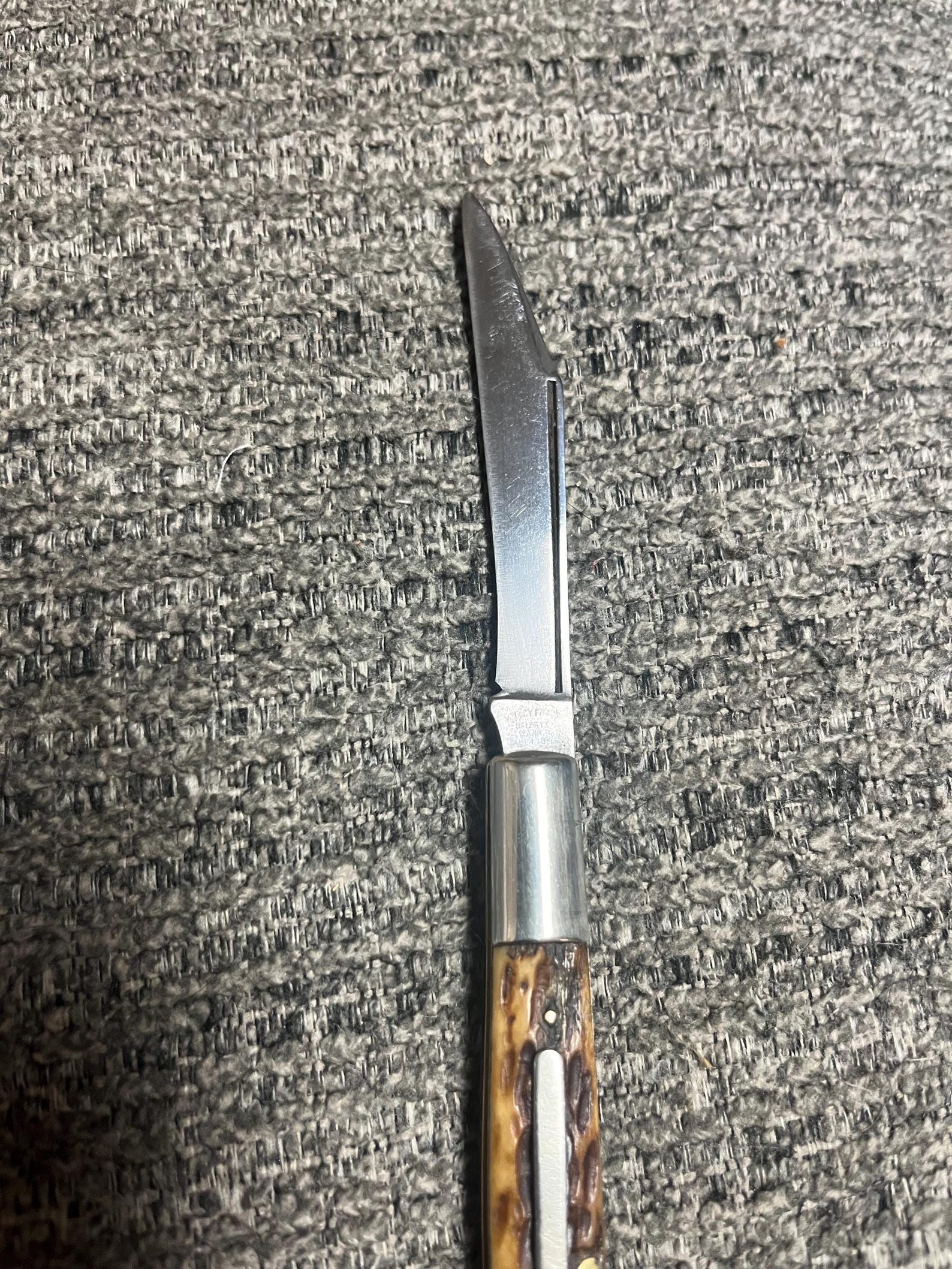 Rare 1920s Valley Forge Boker Bone Fishtail Pocket Knife/hunting - Etsy