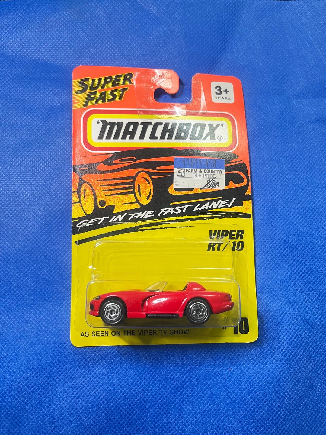 1994 Matchbox Red Dodge Viper RT/10, MIB - Etsy