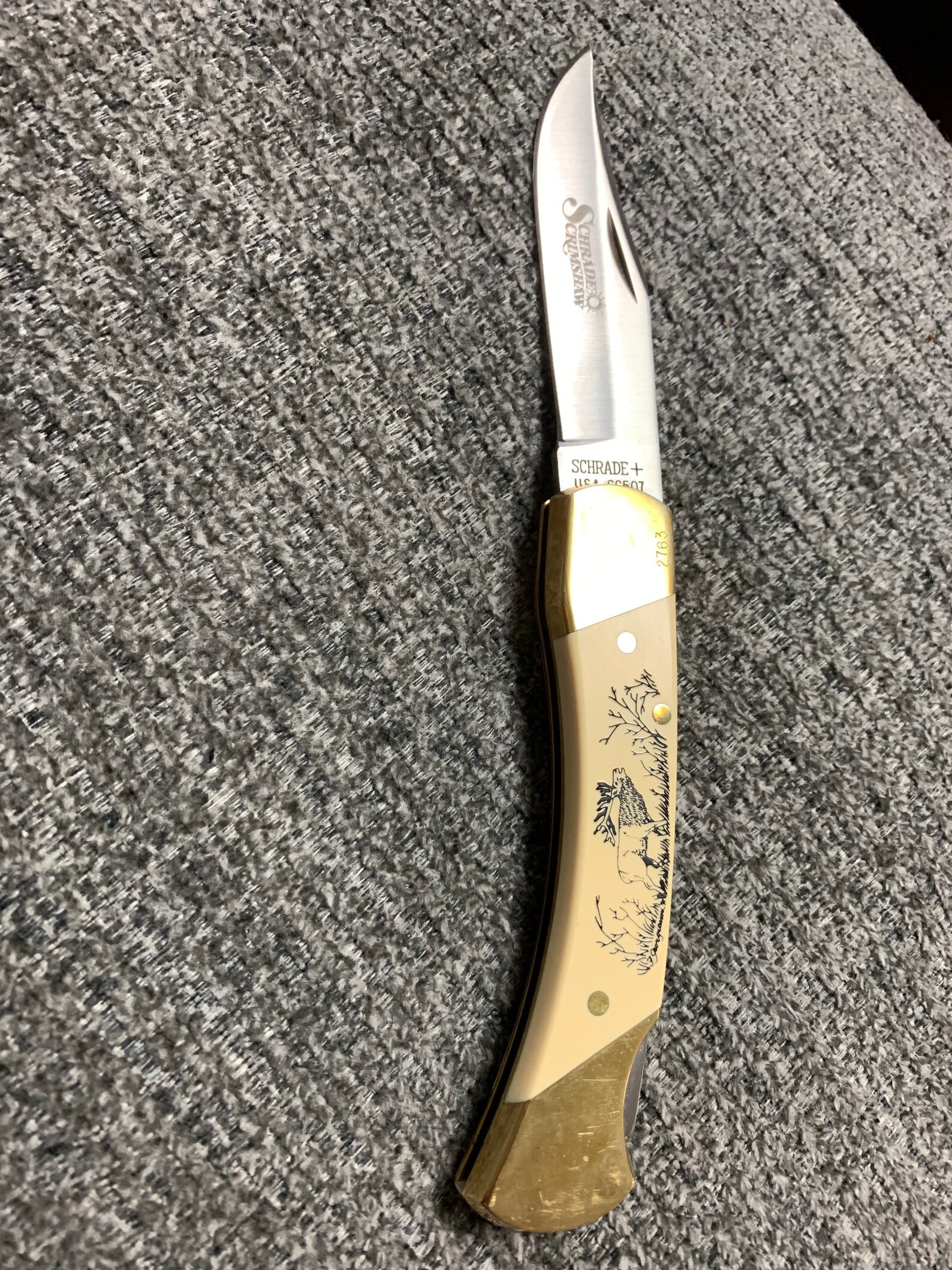 1970s 80s SchradeCutlery Schrade USA lockback folding | Etsy