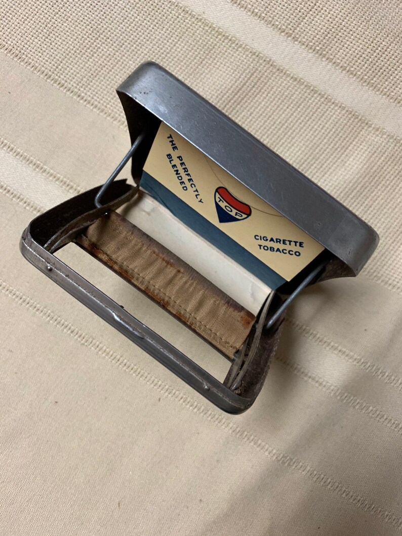 1940's Metal cased Cigarette roller & Original Top Gummed | Etsy