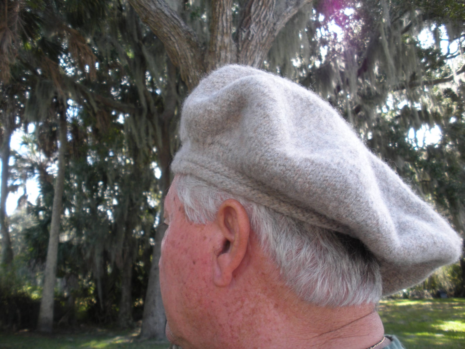 Hand Knitted Felted Wool Bonnet From the Scottish Highlands. - Etsy