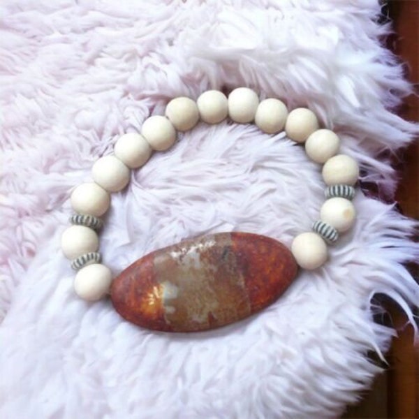 Large Stone Bracelet - Etsy