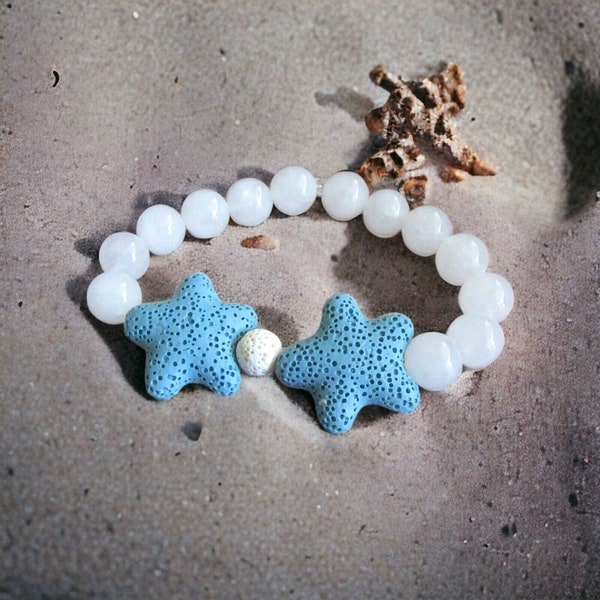 Starfish Stretch Bracelet - Etsy