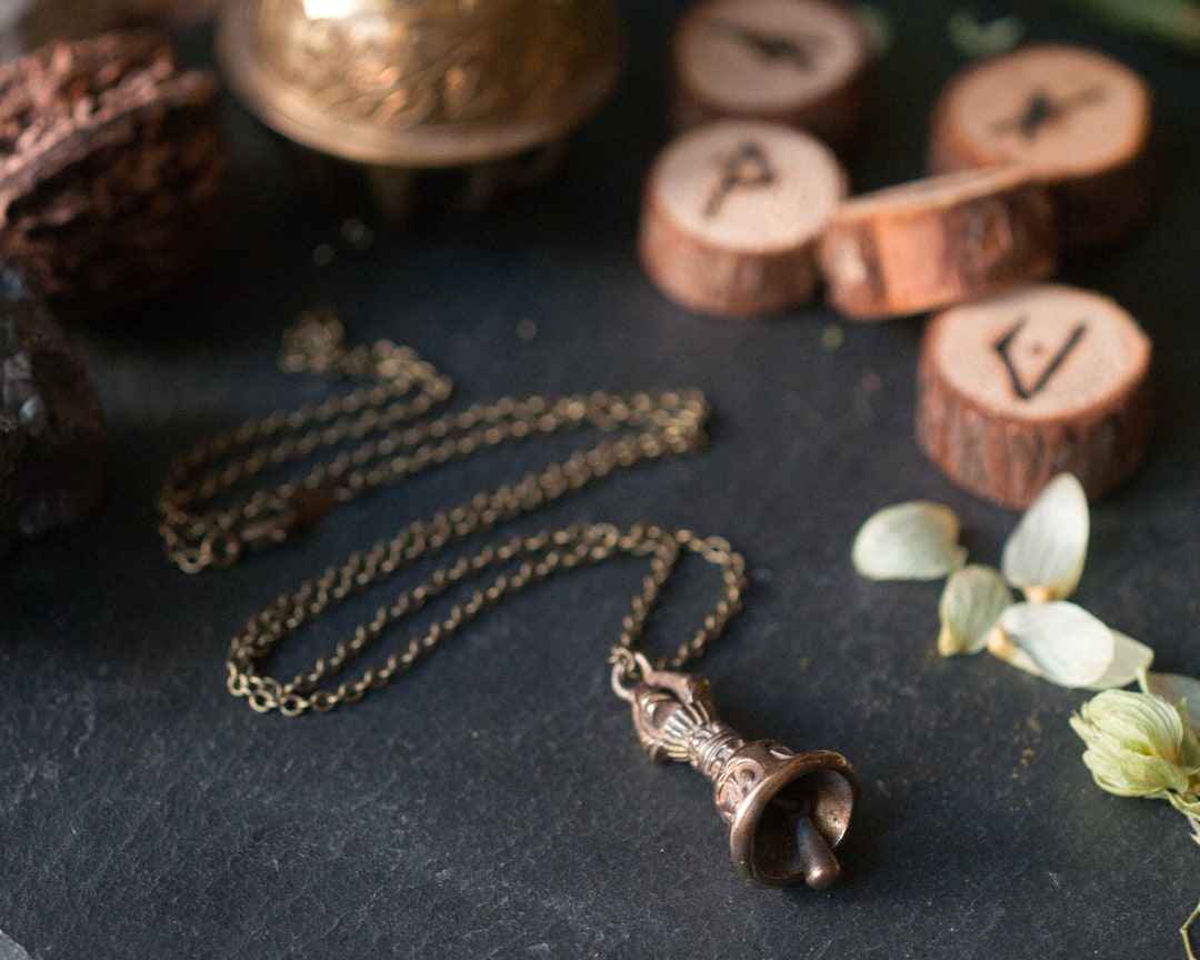 Witch Bell Necklace, Protection Amulet, Witches Bells, Creative ...