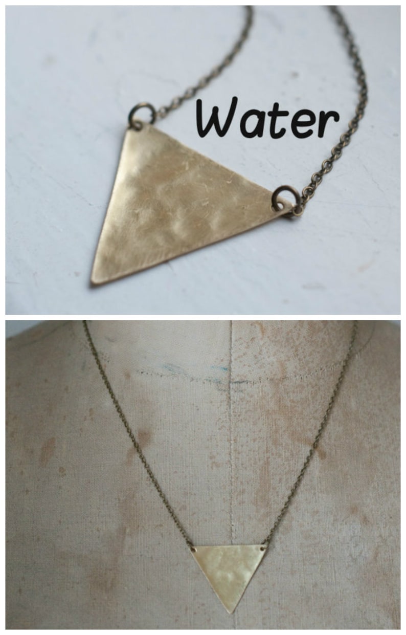 Elemental Alchemy Necklace Talisman for Earth Air Fire and - Etsy