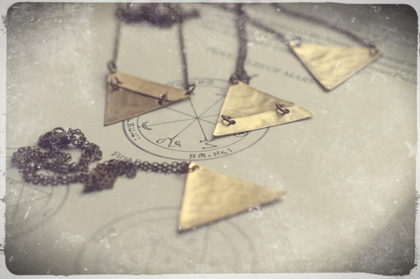 Elemental Alchemy Necklace Talisman for Earth Air Fire and - Etsy