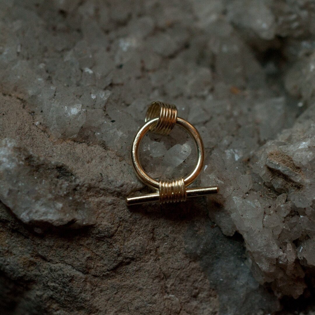 Shen Ring Necklace, Miniature Amulet in Oxidised Sterling Silver or ...