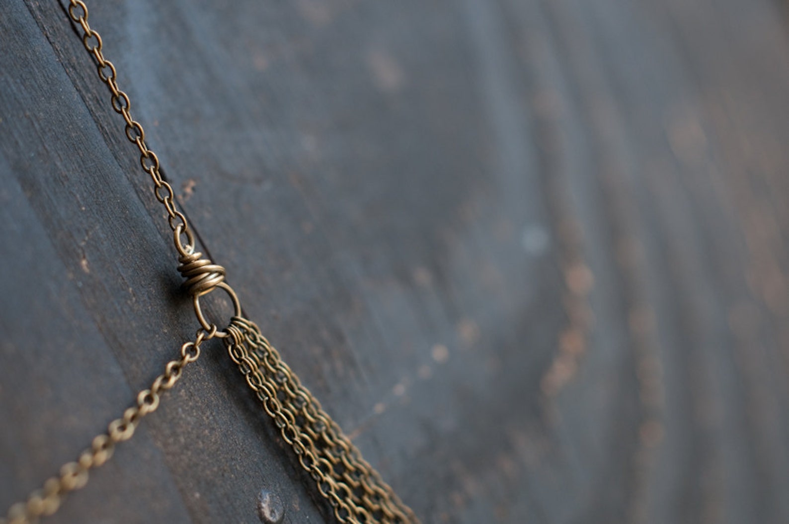 Cascade Body Chain, Body Jewellery, Fine Link Antique Brass Chain ...
